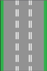 Marcas longitudinais - Código da estrada