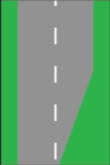 Marcas longitudinais - Código da estrada