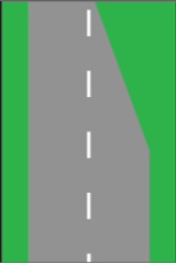 Marcas longitudinais - Código da estrada